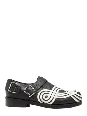 STEFAN COOKE Braided Biker Monk Shoes