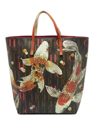 CAROLINA HERRERA Koi Fish-print Tote Bag