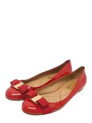 SALVATORE FERRAGAMO Varina Vara-bow Ballet Flats