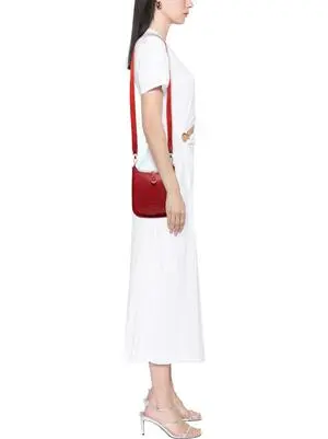 Hermès 2020 Clemence Evelyne I Tpm Crossbody Bag Red