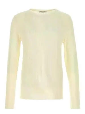 Our Legacy Ripple-rib Long-sleeve T-shirt - Neutrals