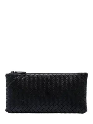 BOTTEGA VENETA 2012-2026 Nappa Intrecciato Zip Pouch