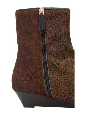 CASTAÑER Tatiana Leopard-print Ankle Boots