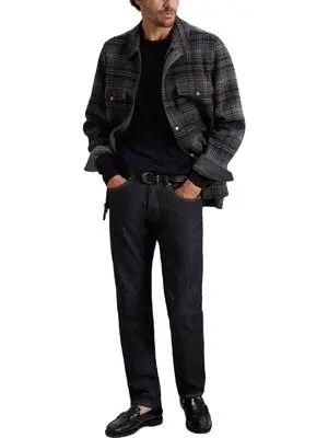 Woolrich Checked Shirt Jacket - Grey
