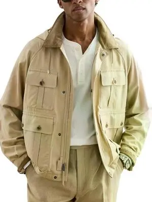RALPH LAUREN PURPLE LABEL Pembroke Hooded Military Jacket