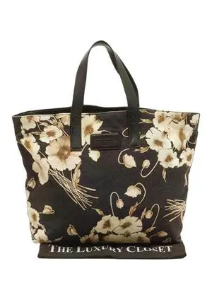 DOLCE & GABBANA Floral-print Canvas Tote Bag