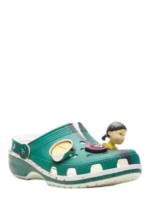 CROCS Squid Game Classic Clog Sandals - Green
