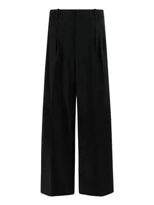 P.A.R.O.S.H Pleated Wide-leg Trousers
