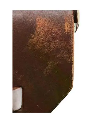 HERMÈS 2002 Herbag 39 Leather-trim Shoulder Bag