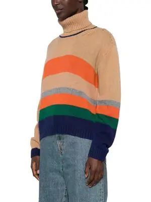 CIRCUS HOTEL Roll-neck Sweater - Neutrals