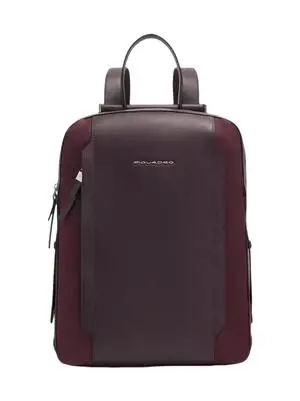 PIQUADRO Lyra Logo-plaque Backpack - Red