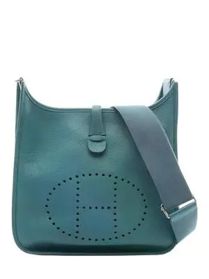 Hermès 2019 Evelyne 3 Troyes Pm Shoulder Bag - Blue