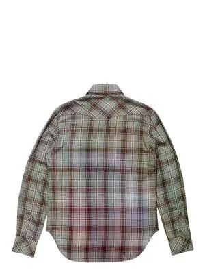 Acne Studios Check Western Shirt - Grey