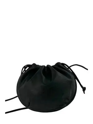 LOEWE 1980-1990 Nappa Anagram Drawstring Crossbody Bag