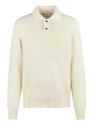 TOD'S Hammer Sleeve Polo - Neutrals