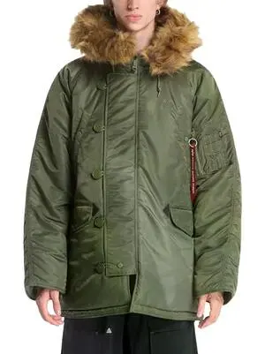 Alpha Industries N-3b Heritage Military Jacket - Green