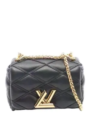 LOUIS VUITTON 2010s Pico Go-14 Malletage Shoulder Bag - Black