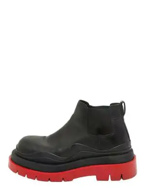 Bottega Veneta Tire Ankle Boots - Black