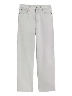 JIL SANDER Relaxed Denim Trousers Grey