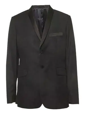 Alexander McQueen Shawl-collar Tailored Blazer - Black