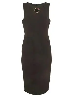 ROBERTO CAVALLI Class Pleated Sleeveless Dress