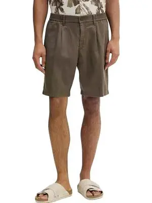 Marc O'polo Pleated Elasticated-waist Shorts - Brown
