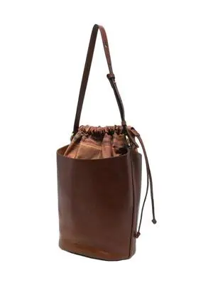THE BRIDGE Logo-print Bucket Bag