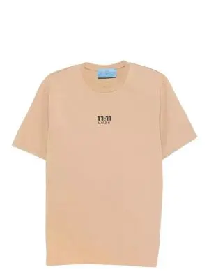 11 11 L.U.C.K. Logo-print T-shirt