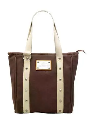 LOUIS VUITTON 2005 Antigua Cabas Mm Tote Bag