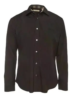 BURBERRY Logo-embroidered Shirt