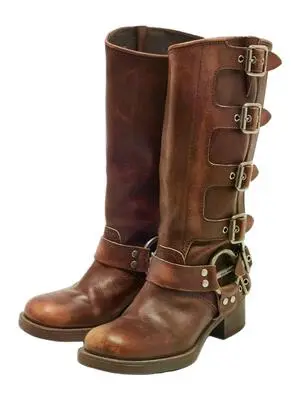 MIU MIU Harness Moto Boots