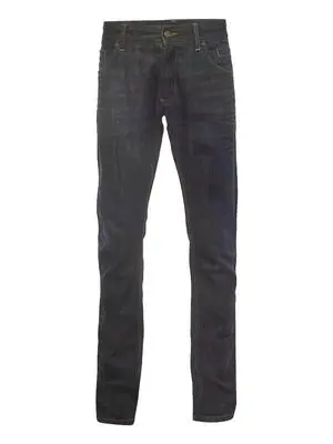 DOLCE & GABBANA Logo Plaque Straight-fit Jeans
