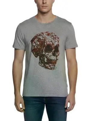 Alexander McQueen Skull-print T-shirt - Grey