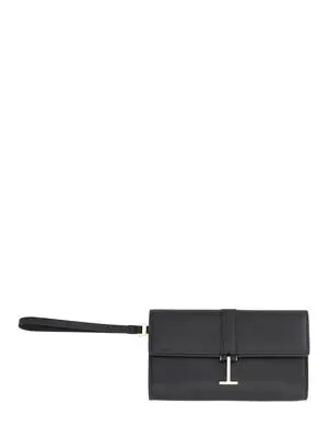 TOM FORD Pouch Da Polso In Pelle - Black
