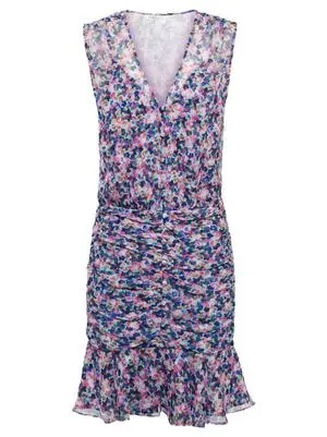 VERONICA BEARD Flower Mini Dress
