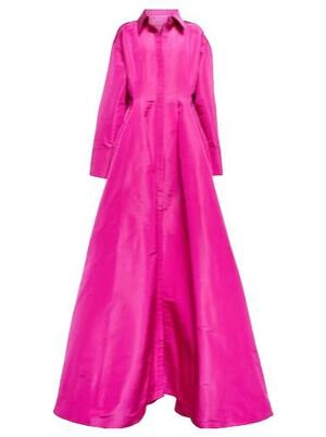 VALENTINO Silk Faille Gown