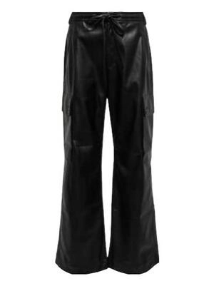 PROENZA SCHOULER White Label High-rise Faux Leather Cargo Pants