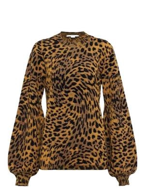 STELLA MCCARTNEY Leopard Printed Sweater