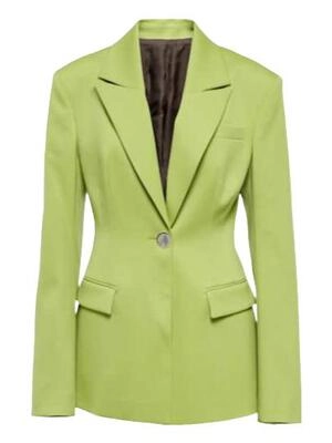 ATTICO Wool Gabardine Blazer