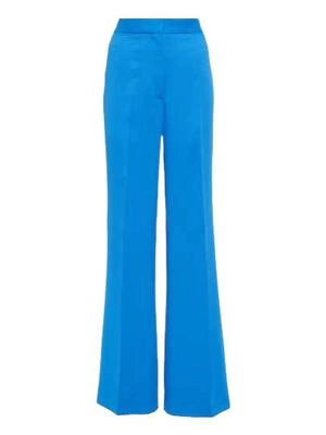 STELLA MCCARTNEY Tailored Twill High-rise Wide-leg Pants