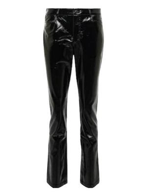 PROENZA SCHOULER White Label Coated High-rise Straight Pants