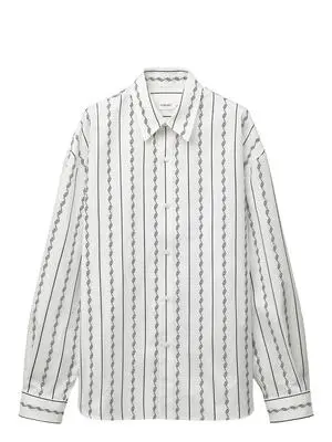 VERSACE Versace Tessuto Button-Down Shirt For Men