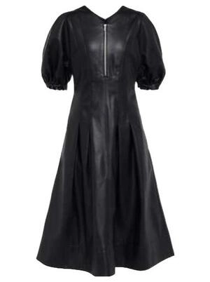 PROENZA SCHOULER Faux Leather Midi Dress