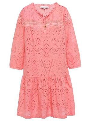 HEIDI KLEIN Broderie Anglaise Cotton Minidress