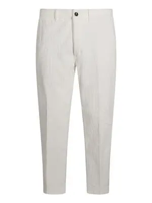 NINE:INTHE:MORNING Cotton Trousers - Beige