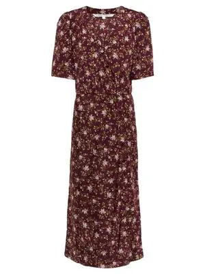 VERONICA BEARD Flower Pattern Printed Dress