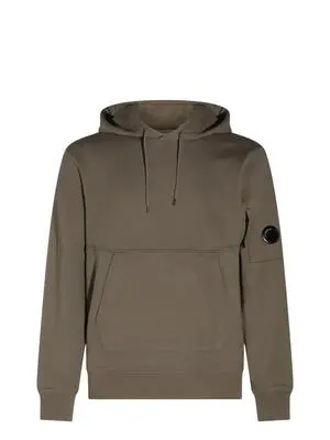 C.P. COMPANY C. P. Company Quilted Padded Sweatshirt - Grey