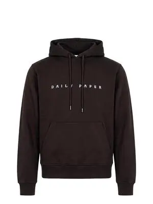 DAILY PAPER UOMO Logo Graphic Pullover Hoodie - Mole