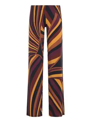EMILIO PUCCI Pucci Printed Wide-Leg Pants