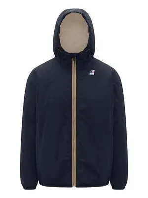 K-WAY Lightweight 100% Nylon Coat - Navy